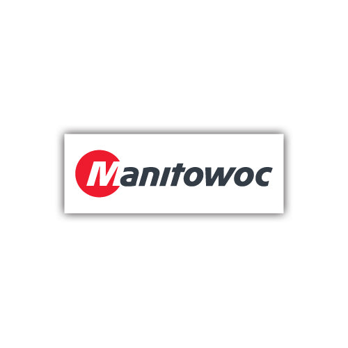 Manitowoc 2-1/2" Decal – Manitowoc Cranes Store